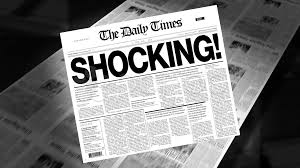 Shocking Headlines That are Almost Not Printable !!!!! | Aging Capriciously